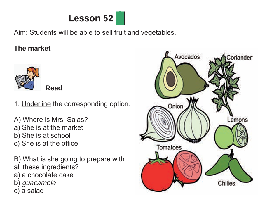 lesson 52 english 3. Ficha interactiva | TopWorksheets