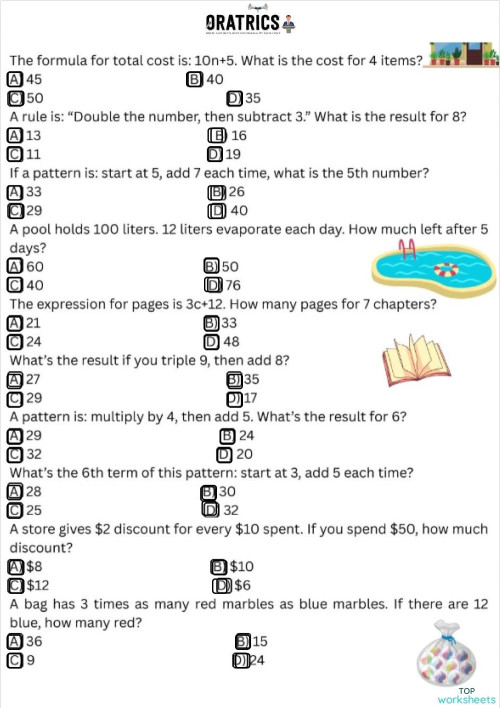 Calculus: interactive worksheets and online exercises | TopWorksheets
