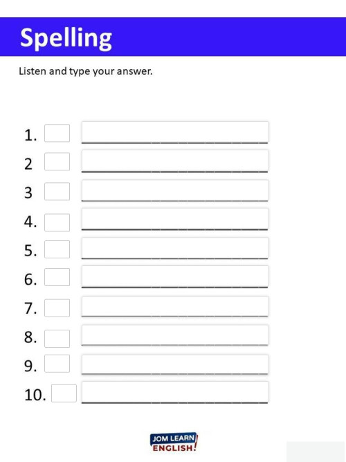 GS4- Unit 4- Spelling. Interactive worksheet | TopWorksheets