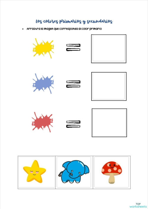 Educación Infantil: fichas interactivas y ejercicios online | TopWorksheets