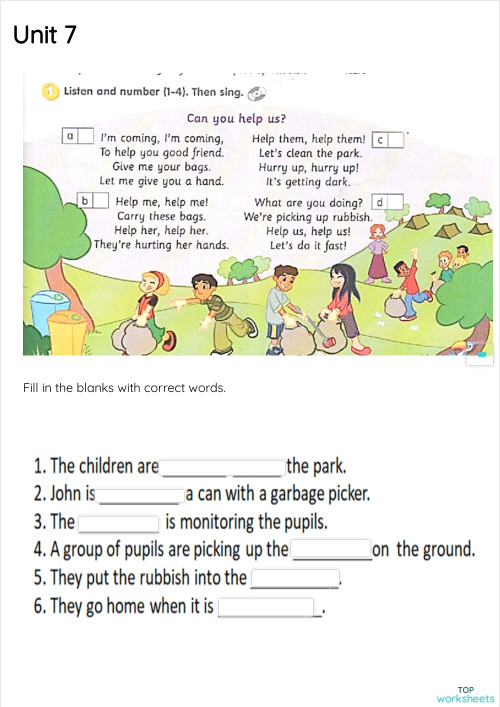 Interactive worksheets and online exercises in english | TopWorksheets