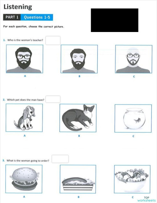 KET SUCCEED 2 LISTENING. Interactive worksheet | TopWorksheets