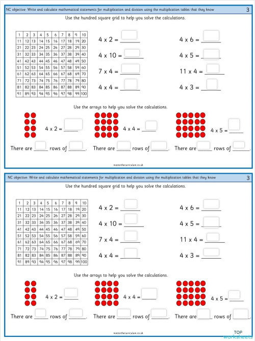 Key Stage 2: interactive worksheets and online exercises | TopWorksheets