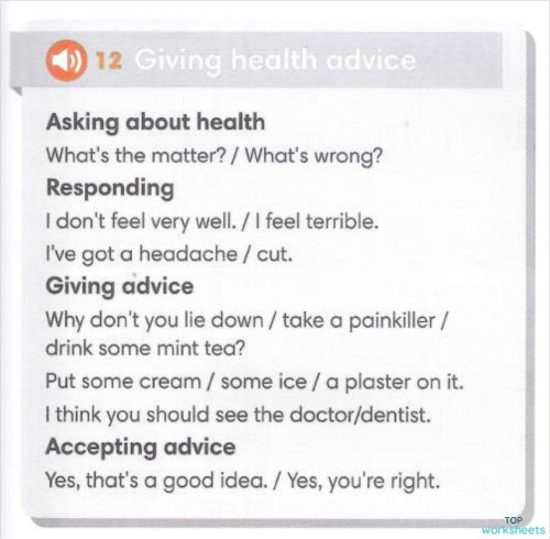 Speaking: interactive worksheets and online exercises | TopWorksheets