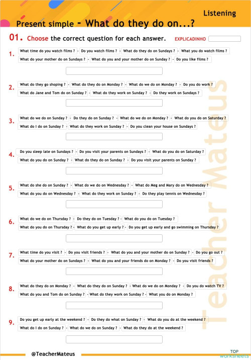 A phone call from a customer / Listening task. Interactive worksheet ...