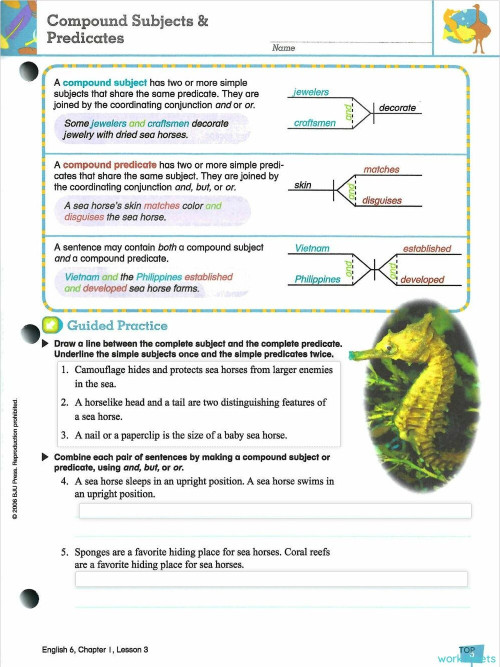 Chapter 1: Lesson 3: Pg 5. Interactive worksheet | TopWorksheets