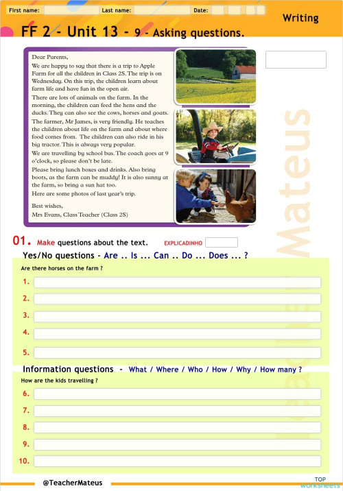PRACTICE 1: DESCRIBE FAMILY MEMBER. Interactive worksheet | TopWorksheets