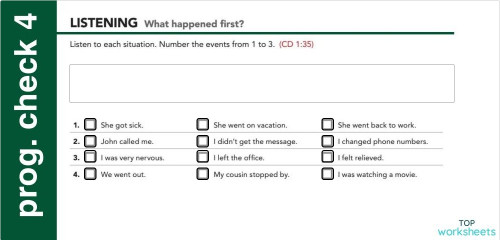 IC305 progress check 4. Interactive worksheet | TopWorksheets