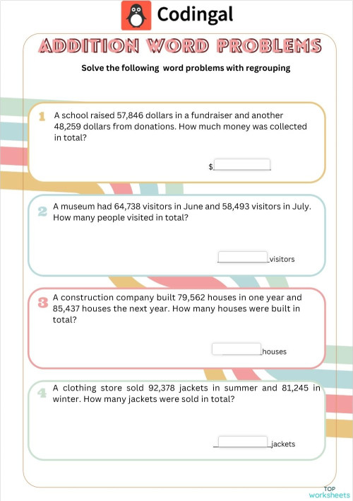 M_G02M0520_WA01_Visualising addition. Interactive worksheet | TopWorksheets