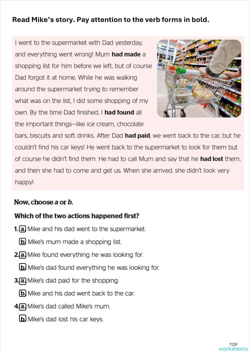 Home Assignment (21/01). Interactive worksheet | TopWorksheets