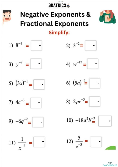 Squares and Cubes 75. Interactive worksheet | TopWorksheets
