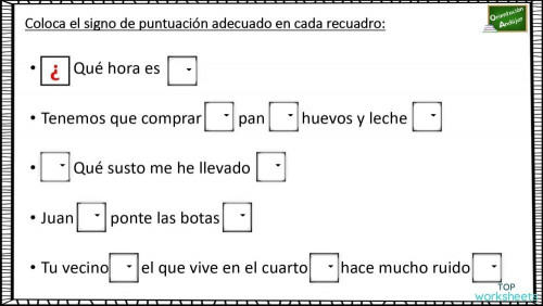 Ortografa Signos De Puntuacin Acentuacin Y Uso De