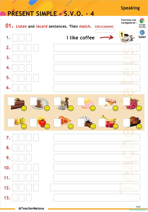 Picture Story 1-2. Interactive worksheet | TopWorksheets