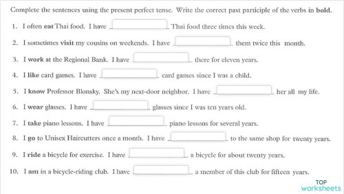 always-before that. Interactive worksheet | TopWorksheets