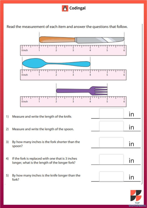 M_G01M12L45_WE02_Comparing_Lengths_6. Interactive worksheet | TopWorksheets