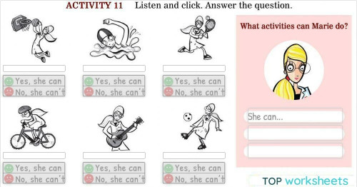 KB109 Section 2 Activity 11. Interactive worksheet | TopWorksheets