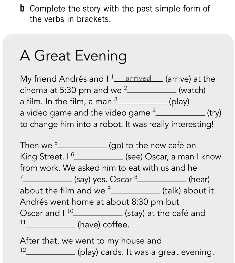 UNIT 8B WORKBOOK. Interactive worksheet | TopWorksheets