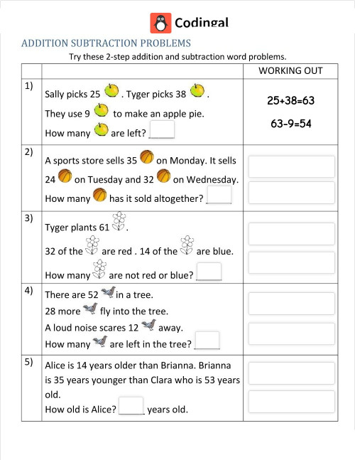 M_G02M08L36_WE02_Addition and Subtraction problems.. Interactive ...