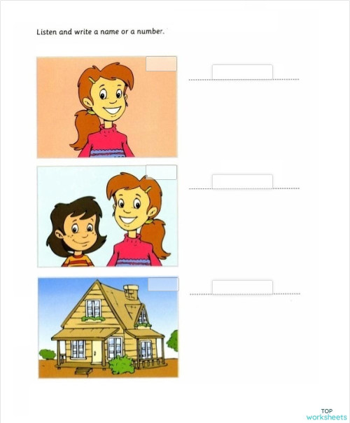 Listening comprehension: interactive worksheets and online exercises ...