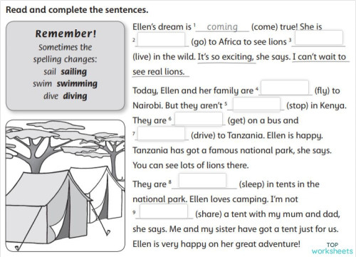 4th grade Unit 5 test 3 level. Interactive worksheet | TopWorksheets