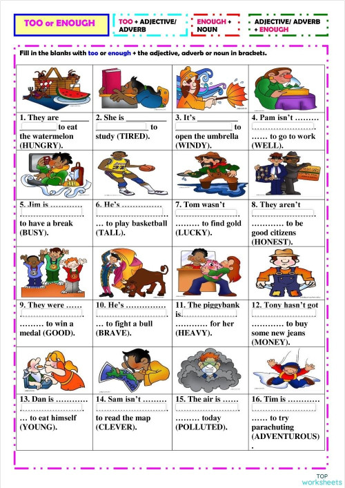 SOMETHING, ANYTHING, NOTHING. Interactive worksheet | TopWorksheets