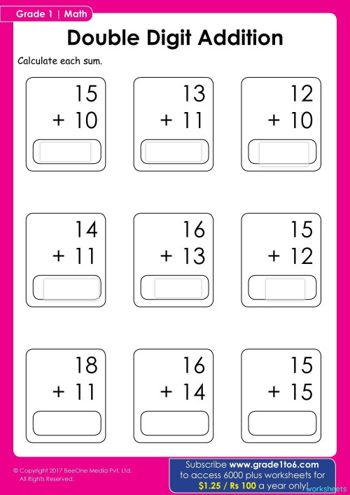 maths question. Interactive worksheet | TopWorksheets