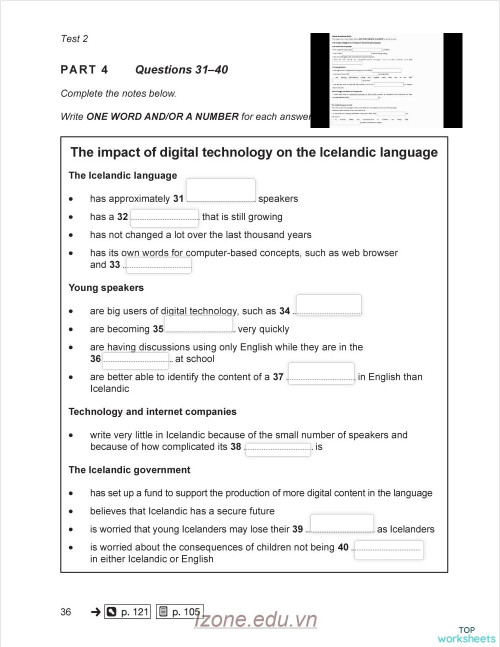 Impace of digital technology. Interactive worksheet | TopWorksheets