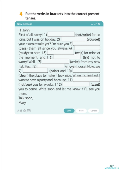 Grammar and Vocabulary Booster B2 Module 1 Present Tenses. Interactive ...
