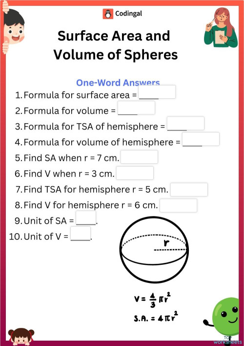 M_G08M20L61_WA01_Surface Area and Volume of Spheres. Interactive ...