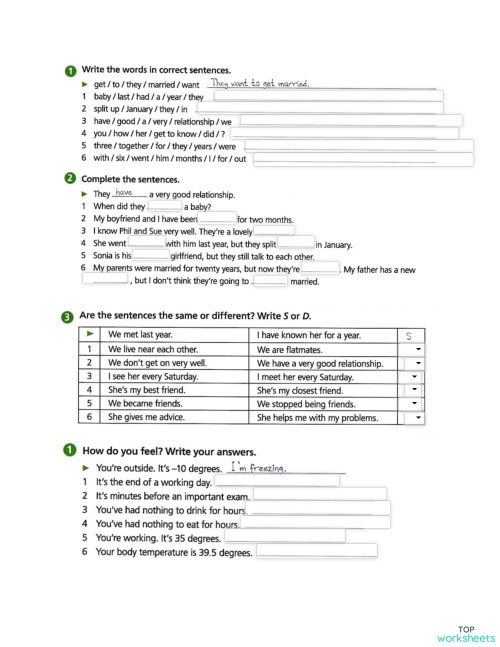 Week 2 - Day 2 -WS. Interactive worksheet | TopWorksheets
