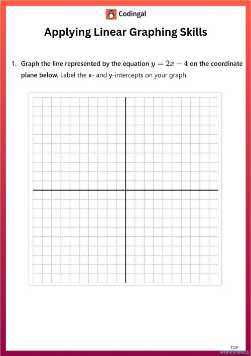 M_G08M12L31_WA01_Graph_Linear_Equations_. Interactive worksheet ...