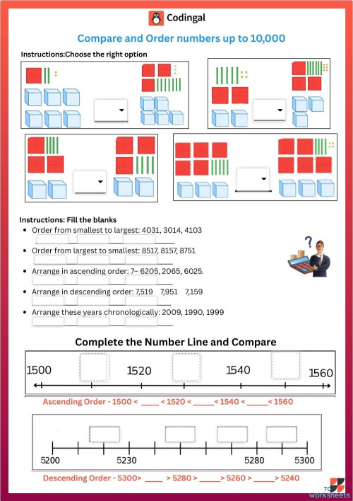 M_G03M02L04_WC02_Compare_numbers_up_to_10,000_2. Interactive worksheet ...