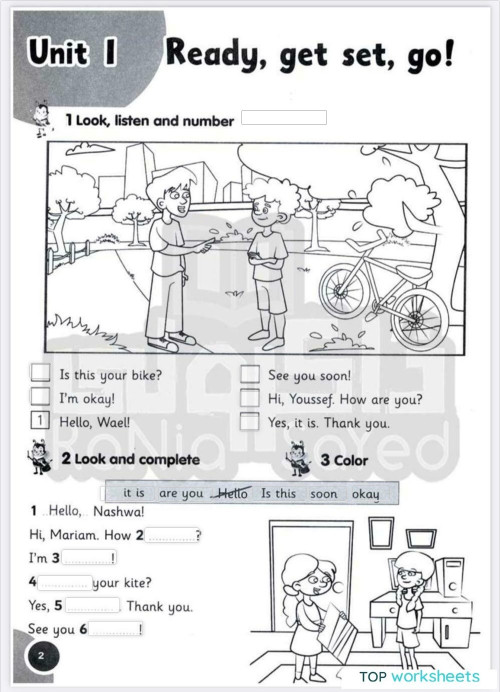 connect plus 2. Interactive worksheet | TopWorksheets