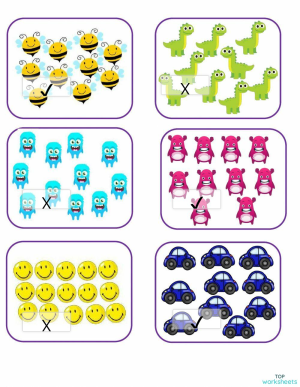 Conjuntos de decenas . Ficha interactiva | TopWorksheets