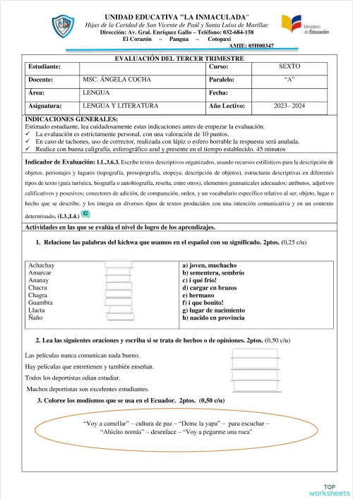 Hojas De Trabajo De Modismos 100 Ideas De Apuntes | Modismos Ingleses,