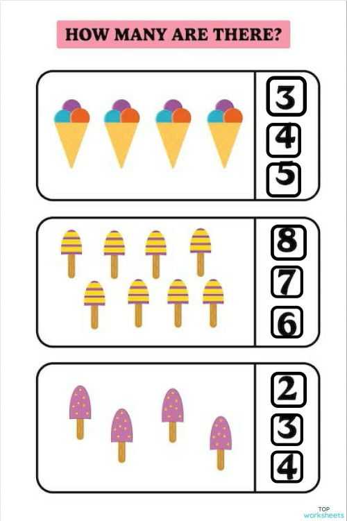 YR4: ARRANGE THE NUMBERS. Interactive worksheet | TopWorksheets