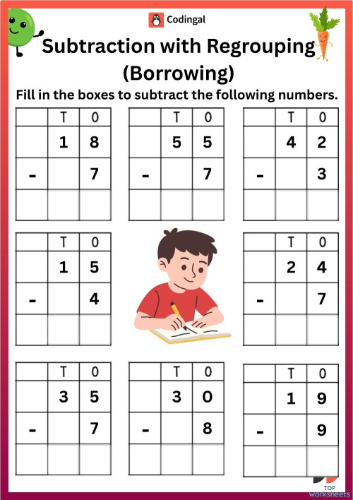 M_G01M08L30_WA01_Subtraction_with_Regrouping(Borrowing)_3. Interactive ...