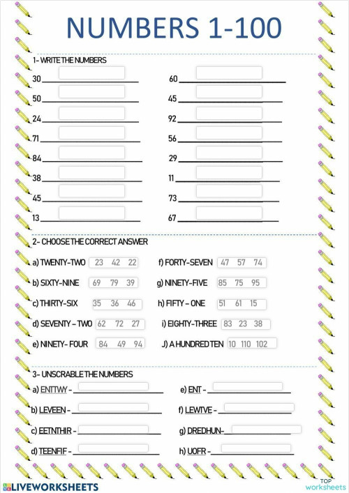 Add numbers. Interactive worksheet | TopWorksheets