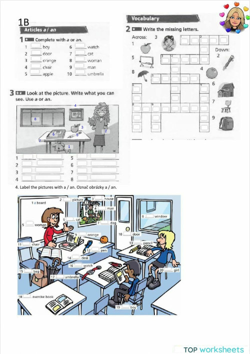 Project 1 1B. Interactive worksheet | TopWorksheets