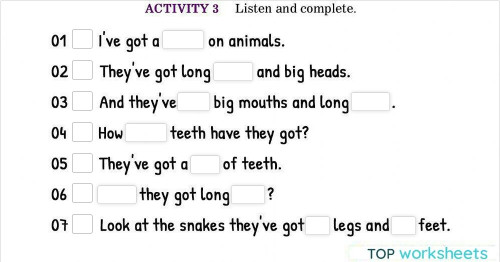 KB107 Section 3 activity 3. Interactive worksheet | TopWorksheets