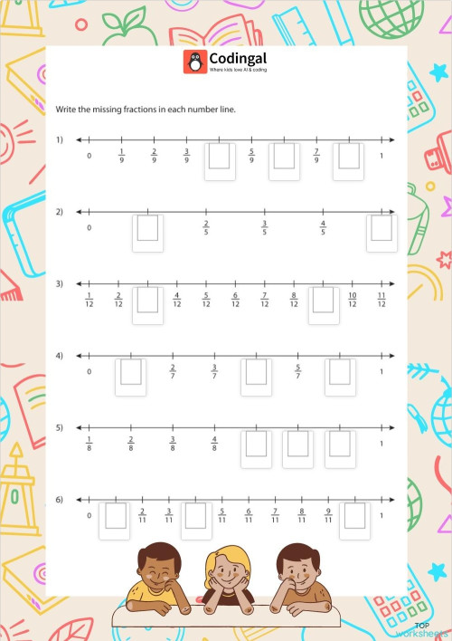 M_G03M19L41_WC01_Represent_fractions_on_a_number_line_1. Interactive ...
