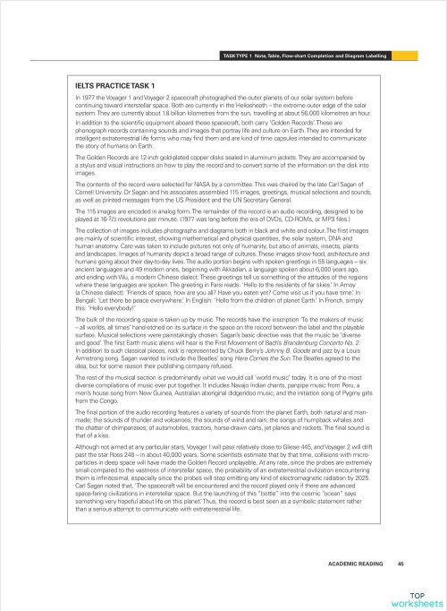 LESSON 3 - READING 1 - HOMEWORK. Interactive worksheet | TopWorksheets