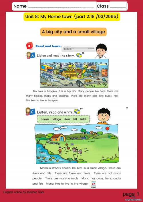 P4:unit 8 part 2. Interactive worksheet | TopWorksheets