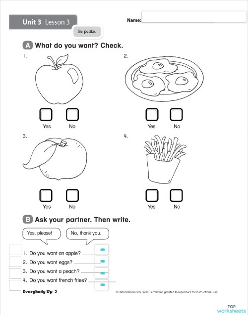 Unit 3 Lesson 3 Worksheets EU2.. Interactive worksheet | TopWorksheets