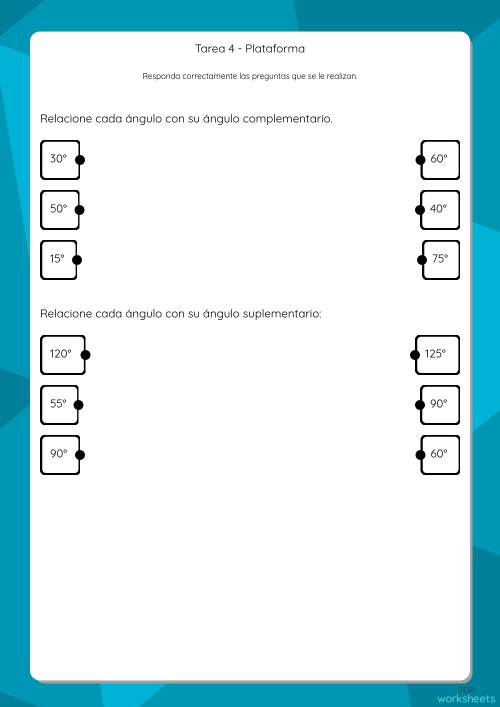 Tarea 4 - Plataforma. Ficha interactiva | TopWorksheets