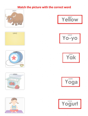 Letter Yy. Interactive worksheet | TopWorksheets