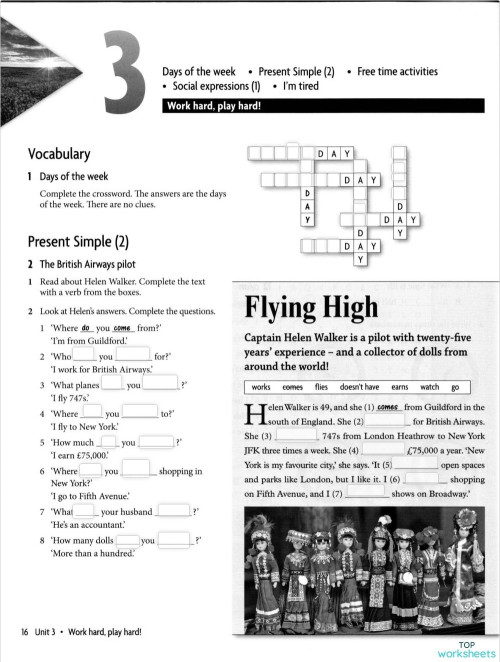 ELEMENTARY 03-PRACTICE 01. Interactive worksheet | TopWorksheets