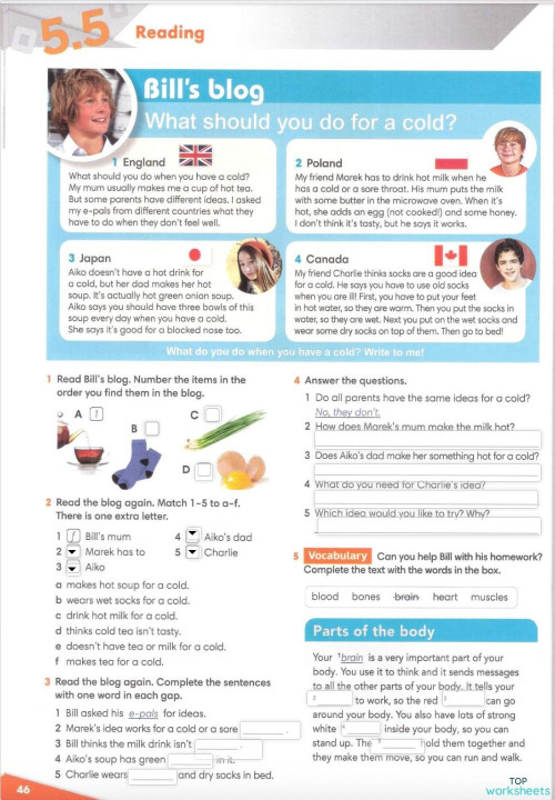 Form 8. 27/01. Homework. Interactive worksheet | TopWorksheets