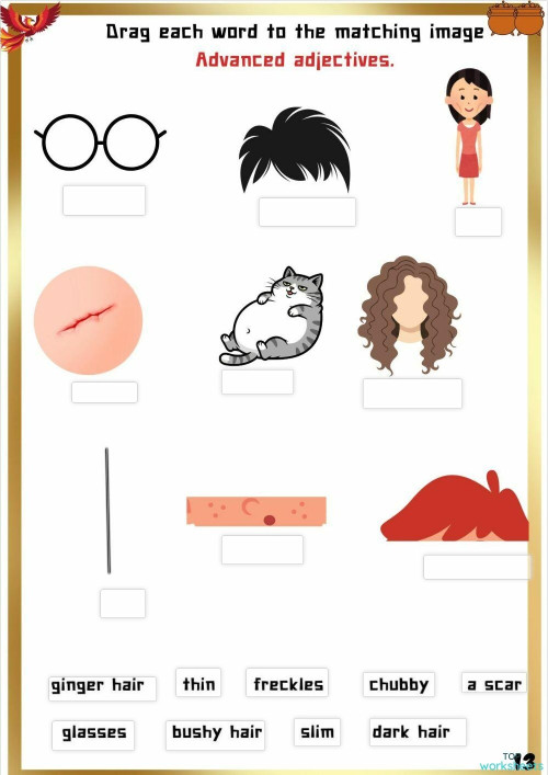 advanced vocabulary HP. Interactive worksheet | TopWorksheets