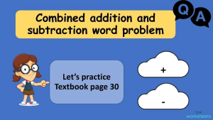 Addition and substraction. Interactive worksheet | TopWorksheets